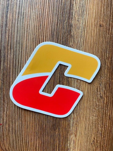 "C" Logo Sticker